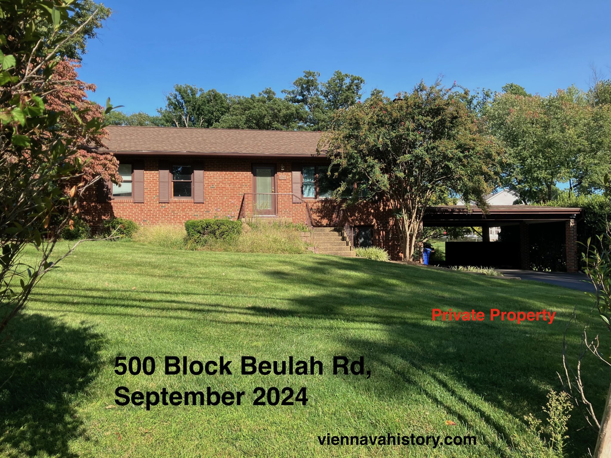 Vintage Houses of Beulah Road – Vienna Virginia History