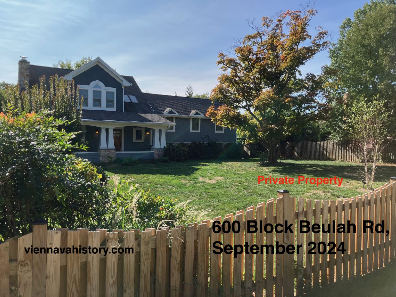 Vintage Houses of Beulah Road – Vienna Virginia History