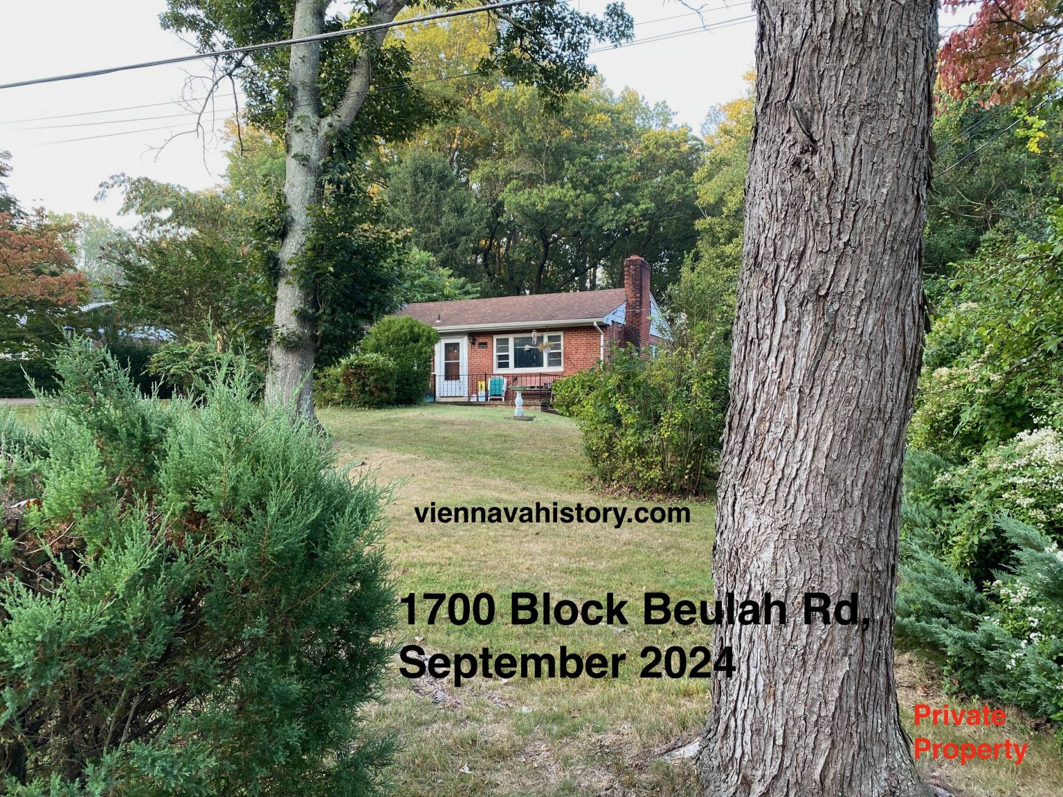 Vintage Houses of Beulah Road – Vienna Virginia History