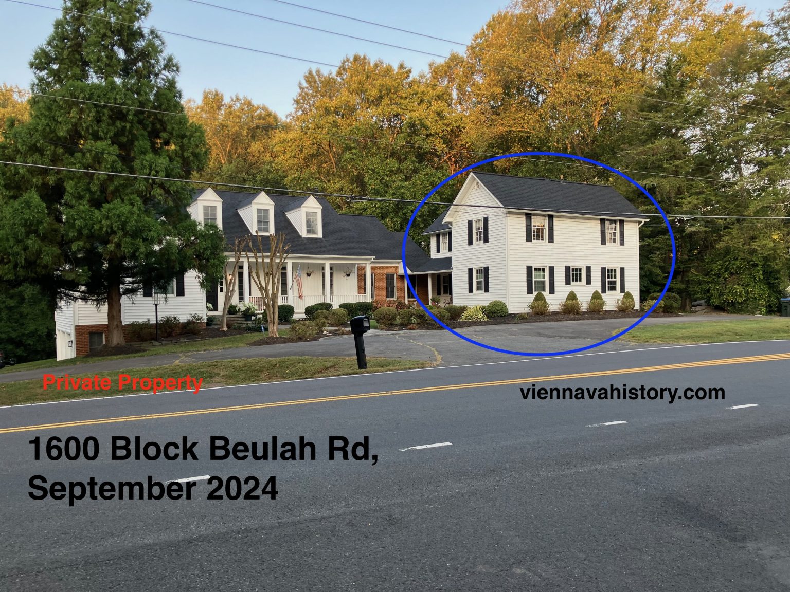 Vintage Houses of Beulah Road – Vienna Virginia History